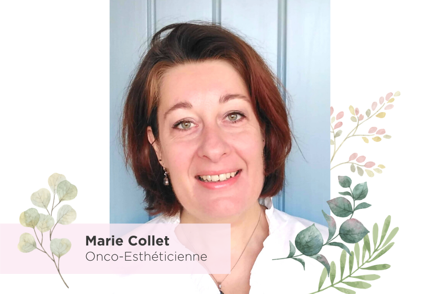 Portrait de Marie Collet, Onco-esthéticienne - Beauté Simple